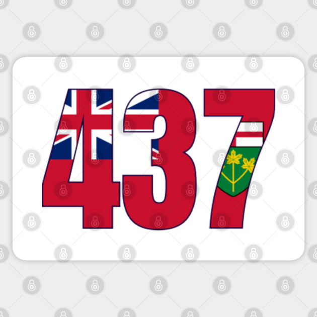 Ontario Area Code 437 Ontario Sticker TeePublic UK ontario-area-code-437-ontario-sticker-teepublic-uk